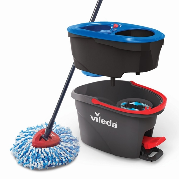 vileda | Kitchen | Vileda Easy Wring Microfiber Spin Mop System | Poshmark